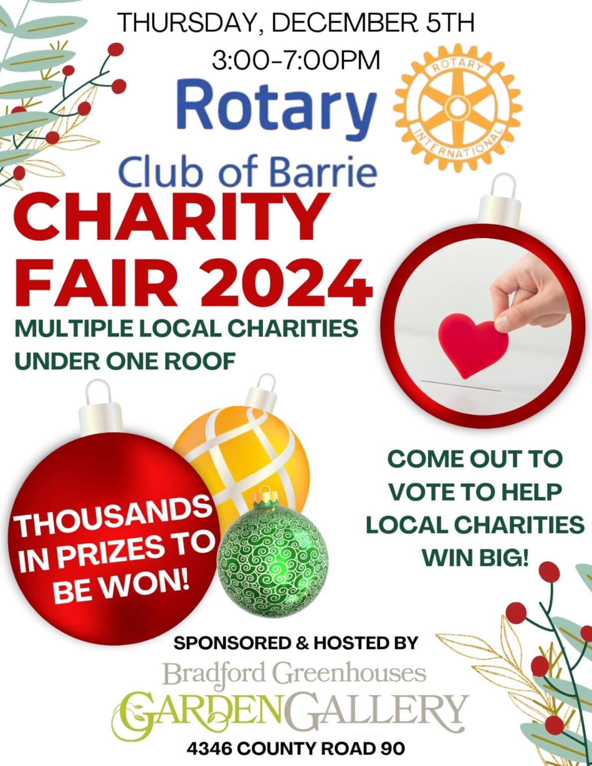 Rotary Club Charity Fair - Sweet Charity